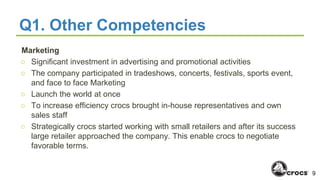 Crocs Case study | PPTX