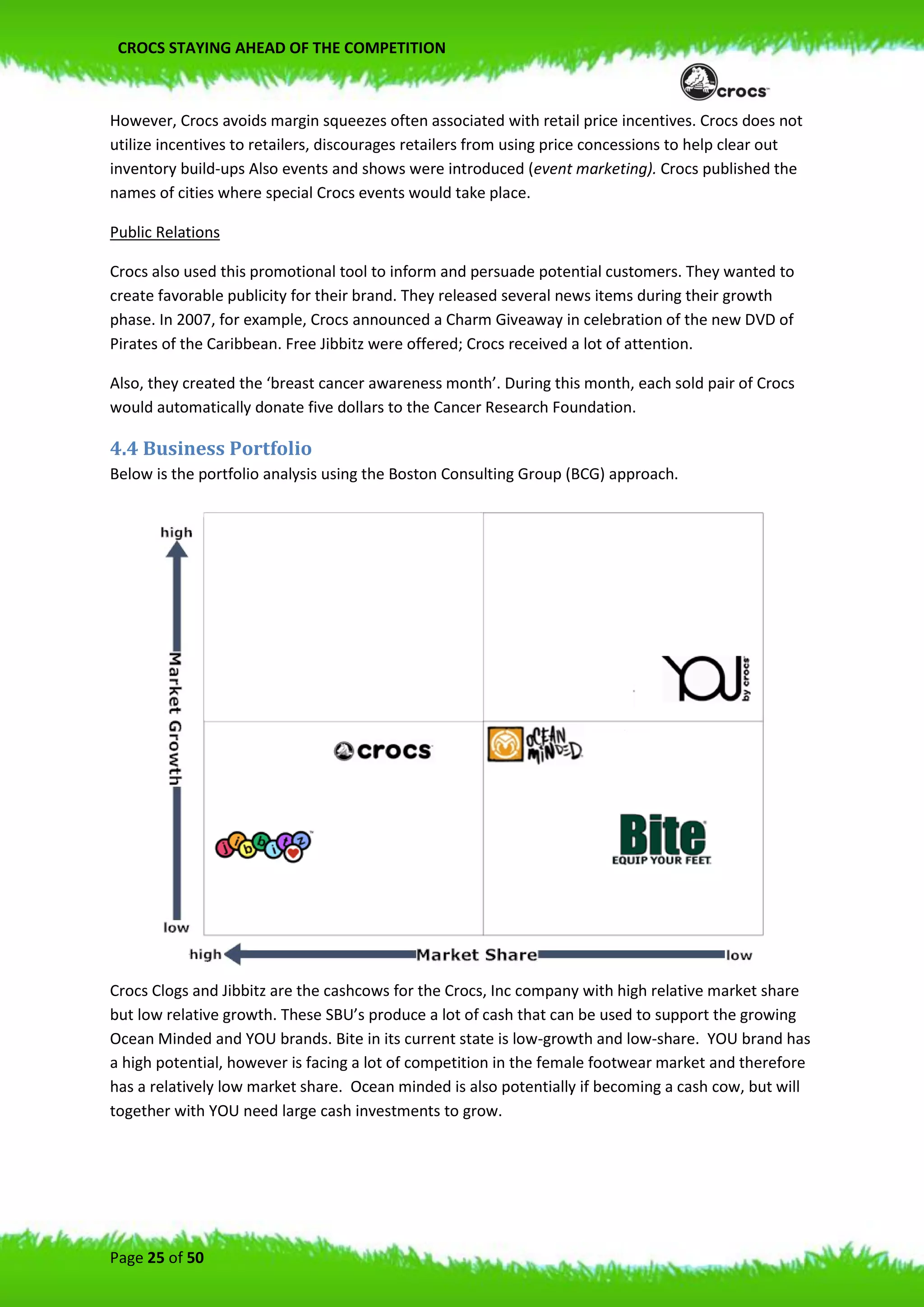 Crocs Marketing Plan | PDF