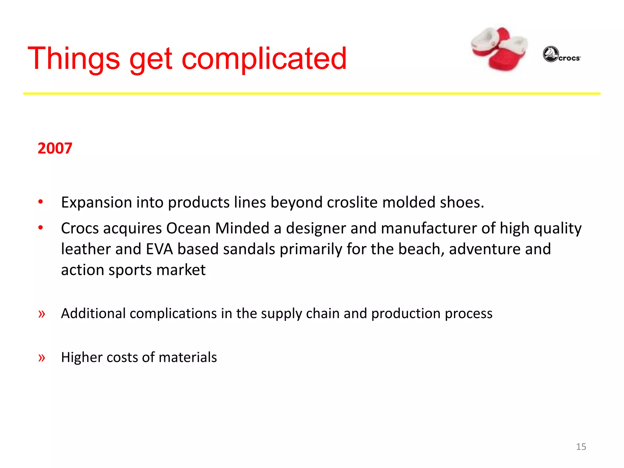 Crocs - with 2010 update | PPTX
