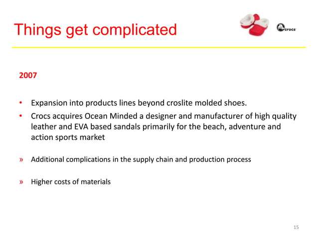 Crocs - with 2010 update | PPTX | Retail Industry | Industries