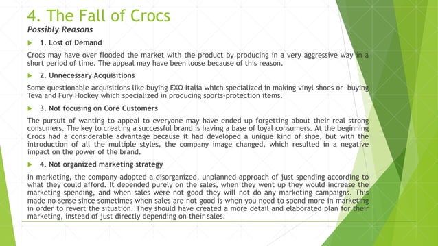 Crocs Marketing Strategy: Rise & Fall | PDF | Business Accounting ...