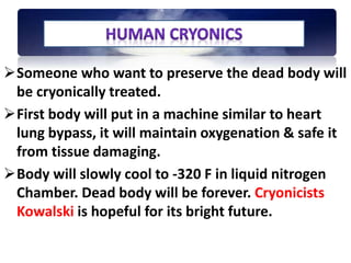 Cryogenics and its future | PPT