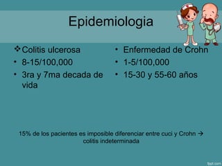 Enfermedad Intestinal Inflamatoria (CUCI Y CROHN) | PPT