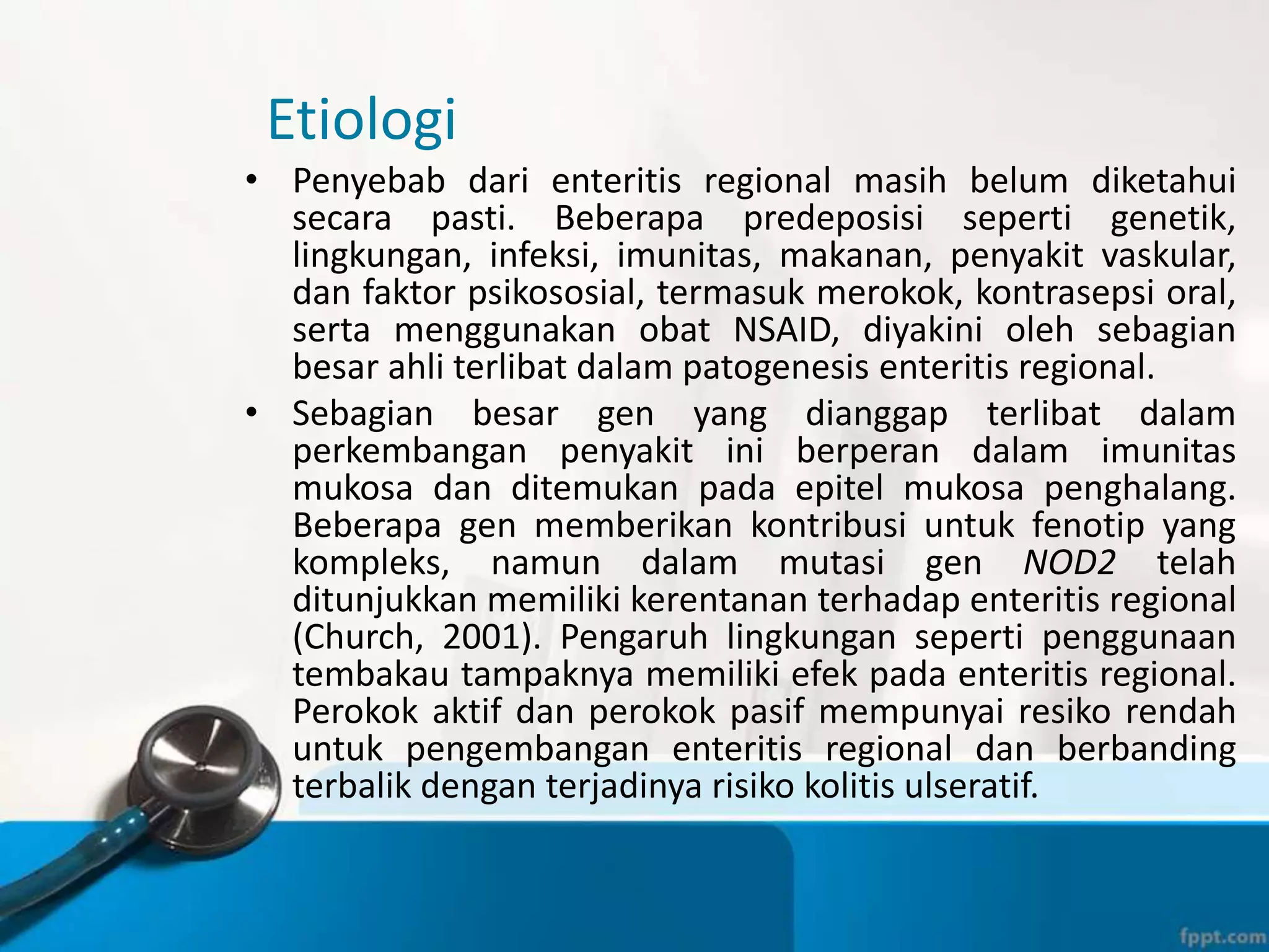 Crohn dan kolitis ulseratif | PPTX