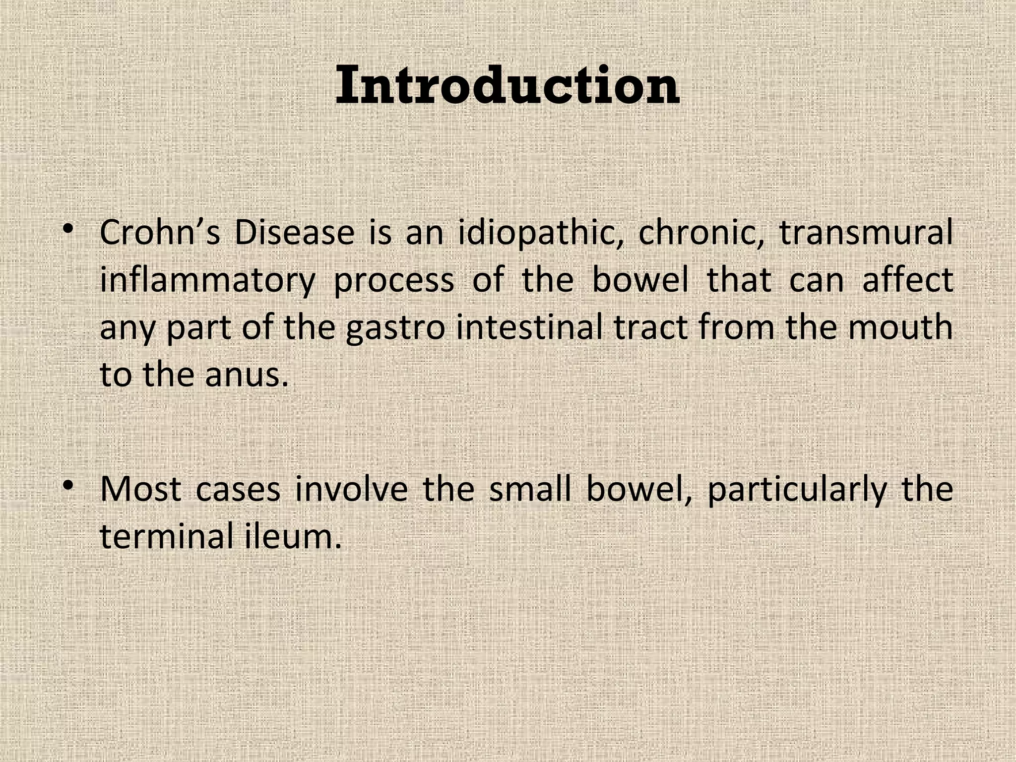 Crohn\'s disease | PPT