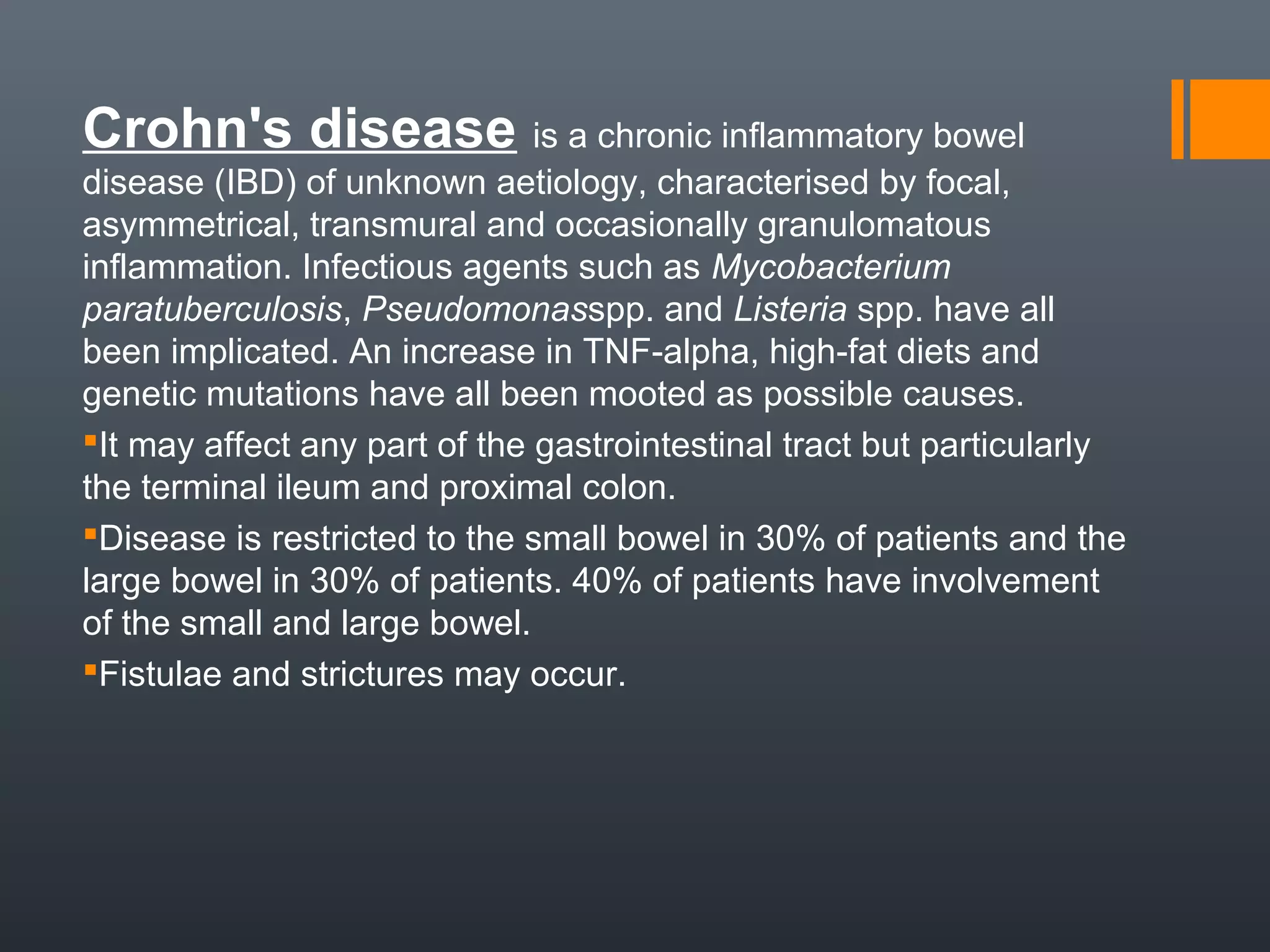 Crohns Disease Ppt