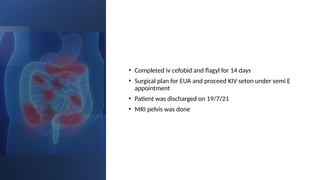 Crohn's disease diagnosis and management | PPTX