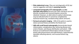 Crohn's disease diagnosis and management | PPTX