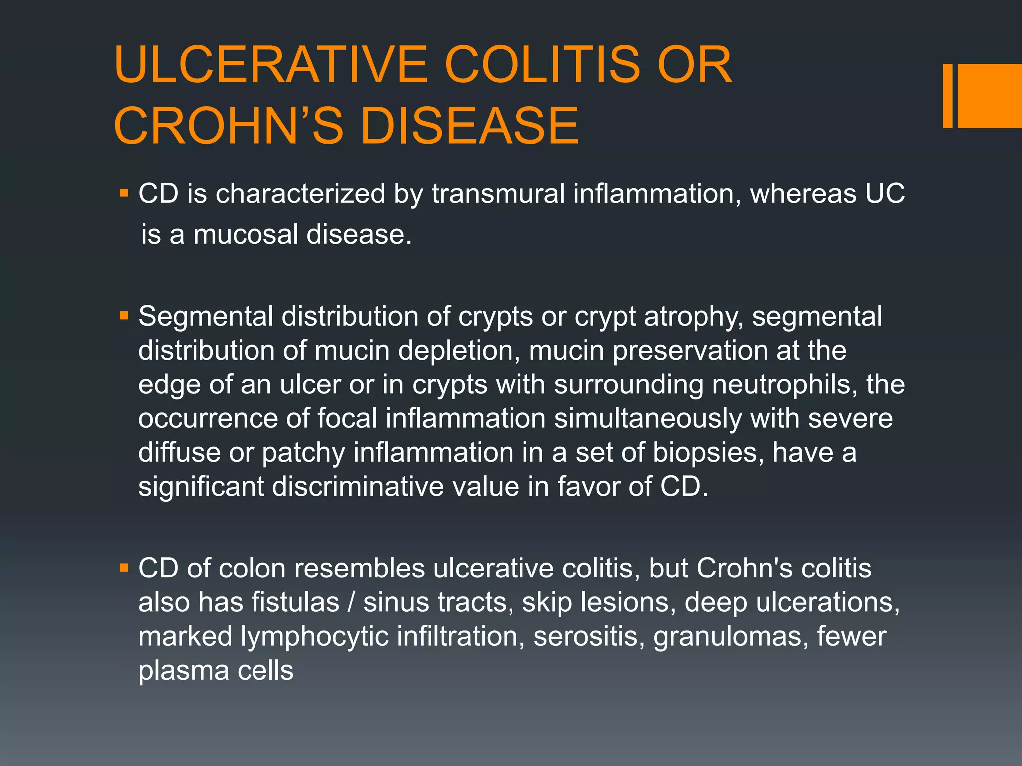 Crohn’s disease histopathology | PPTX