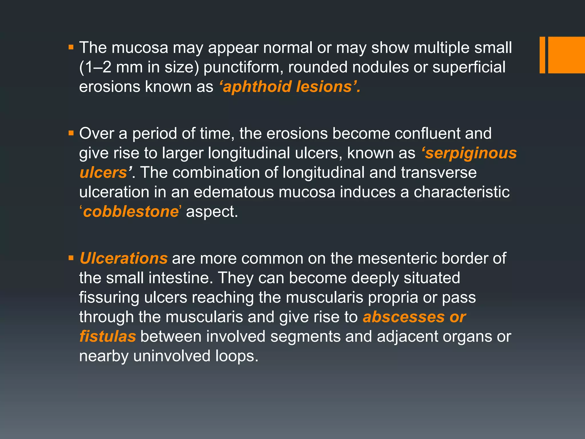 Crohn’s disease histopathology | PPTX | Digestive Disorders | Diseases ...