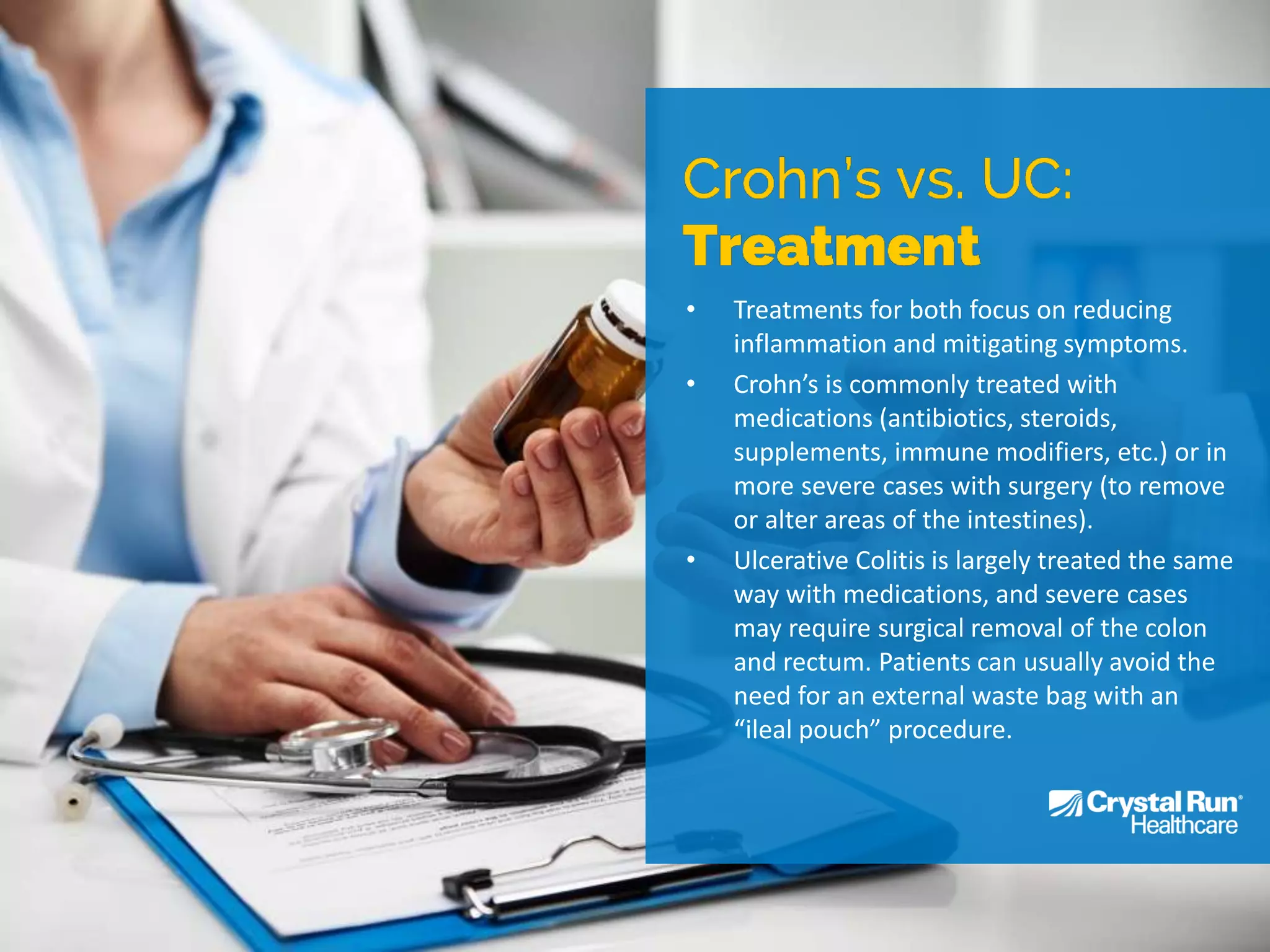Crohn's Disease vs. Ulcerative Colitis | PDF