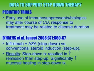 Crohn\'s: Step Up or Step Down Therapy? | PPT