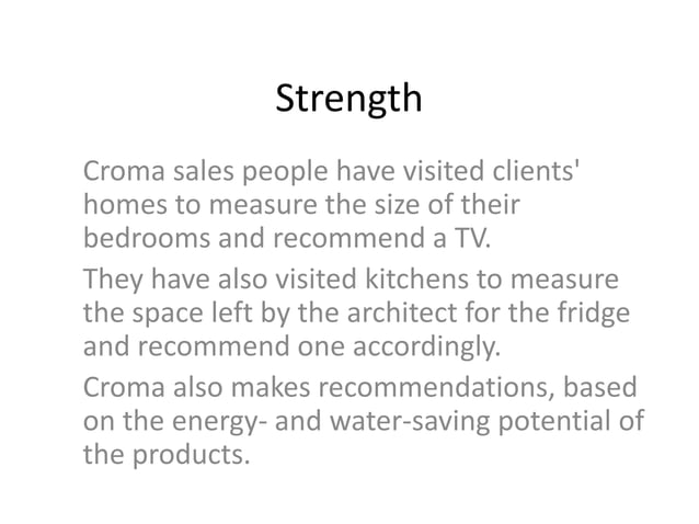 Croma Retail | PPTX | Retail Industry | Industries