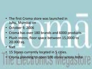 Croma Ppt | PPTX