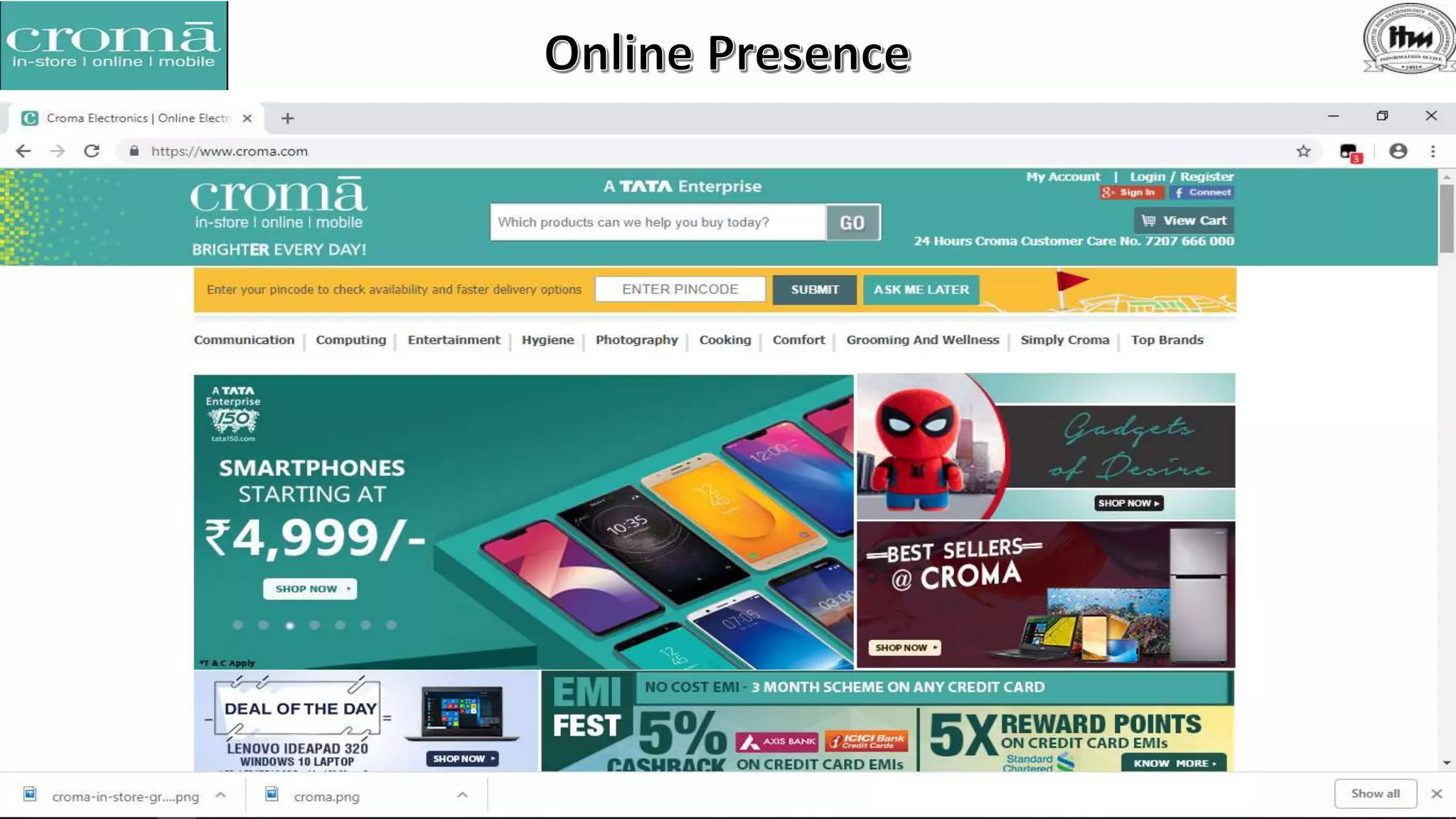 Croma a Tata enterprise | PPTX