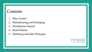 Croma retail | PPTX