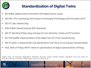 CROM Digital Twins and IoT | PPT