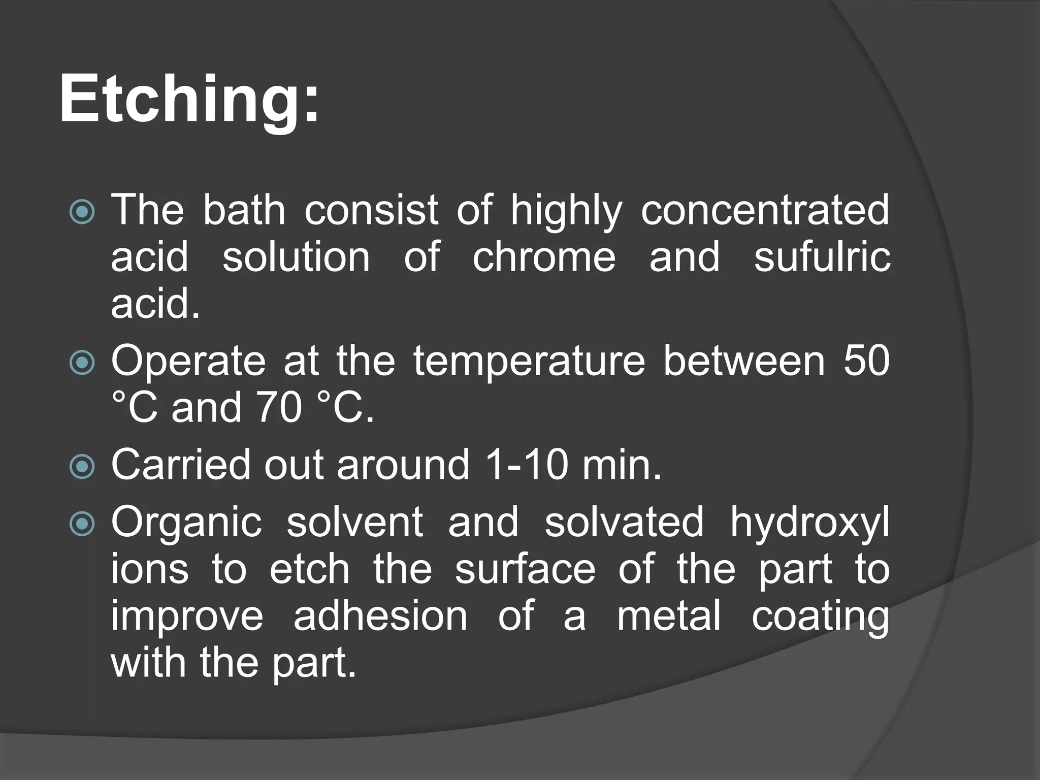 Crome plating on ABS plastics | PPTX