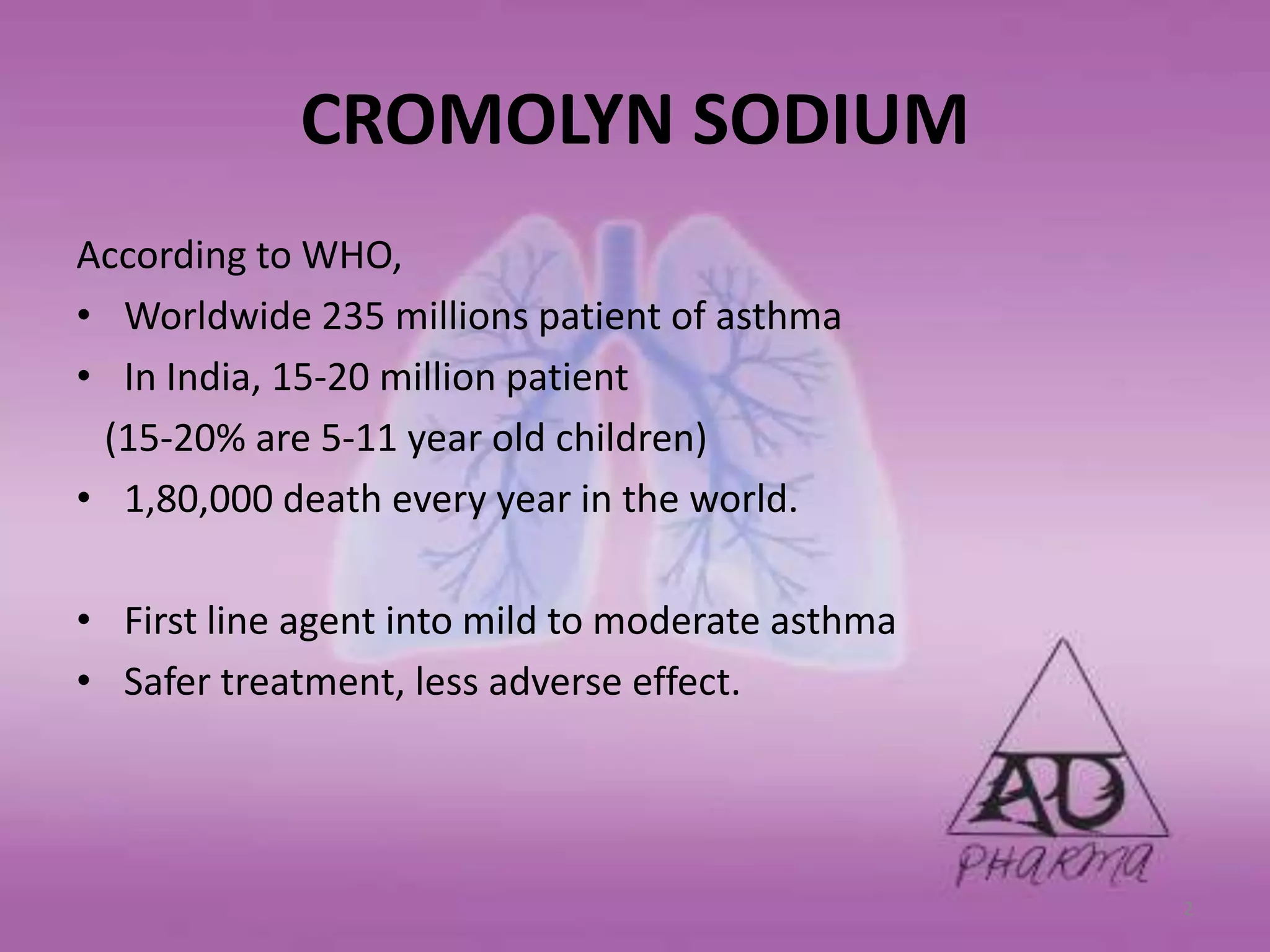 Cromolyn sodium