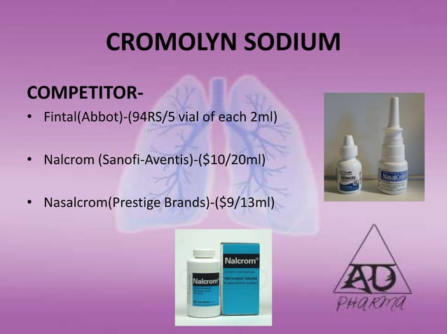 Cromolyn sodium | PPTX