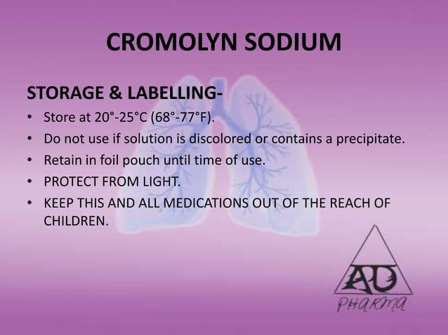 Cromolyn sodium | PPTX