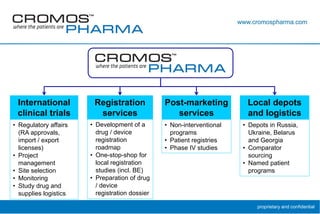 Cromos™ Pharma General Presentation | PPT