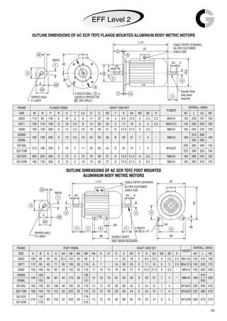 Crompton-greaves-tefc-squirrel-cage-motors-Catalogue (eff level 2) | PDF