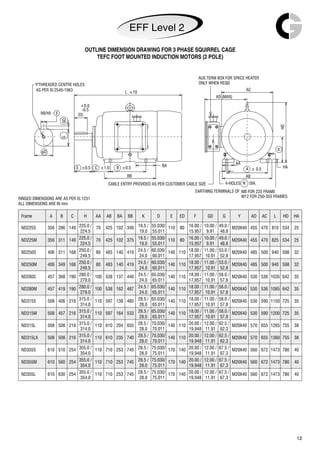 Crompton-greaves-tefc-squirrel-cage-motors-Catalogue (eff level 2) | PDF