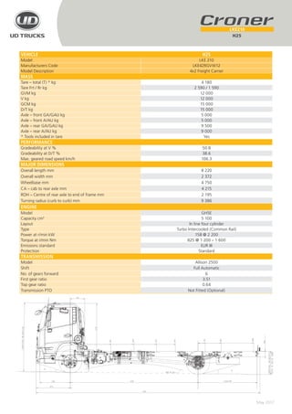 Croner lke210-h25-spec-sheet | PDF