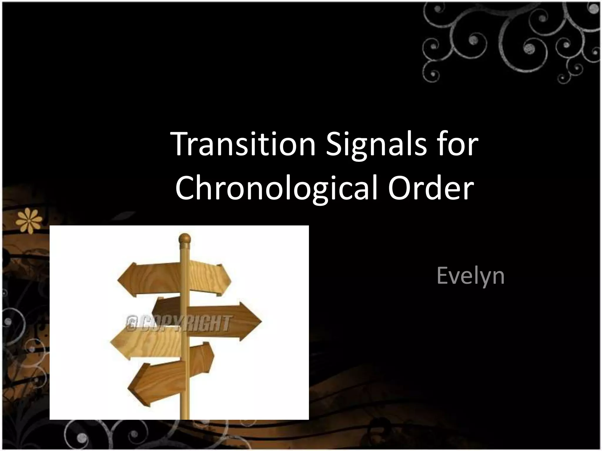 Cronical order.pptx original | PPTX