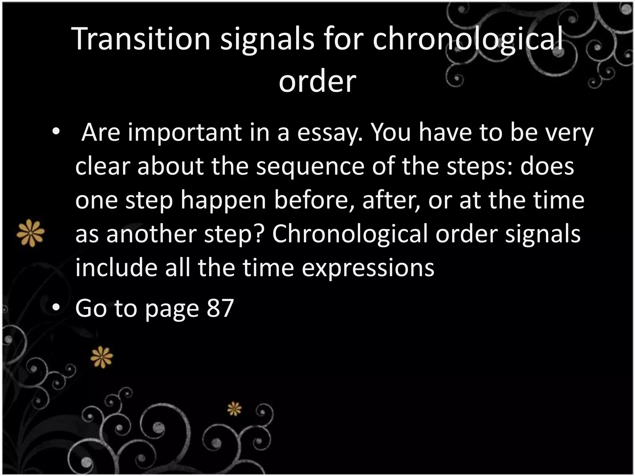 Cronical order.pptx original | PPTX