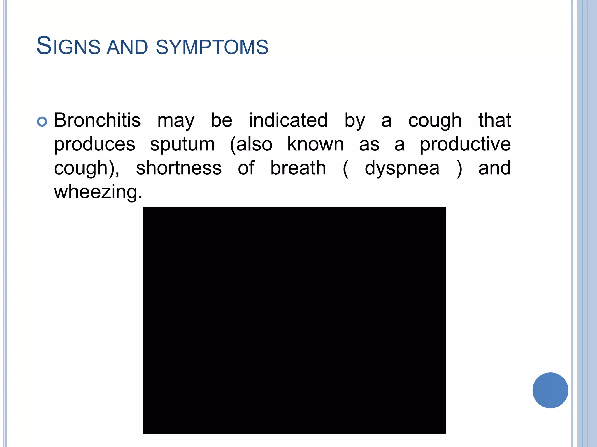 Cronic bronchitis | PPTX