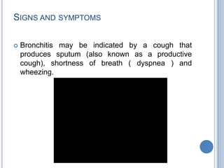 Cronic bronchitis | PPTX