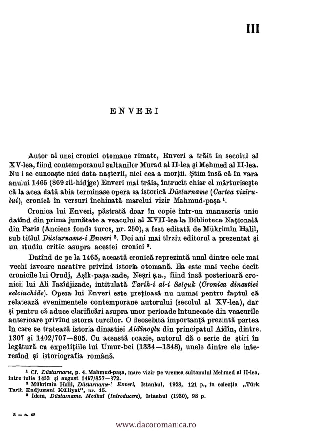 Cronici turcesti privind tarile romanesti | PDF