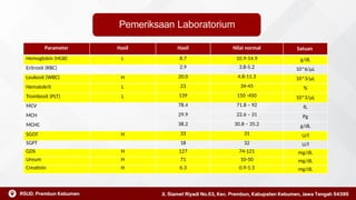 Laporan Kasus Cronic Kidney Disease (CKD) | PPTX