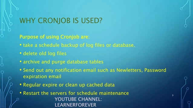 Cronjob | PPTX