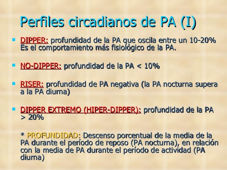 Cronobiología y cronoterapia en HTA.Rol de la MAPA