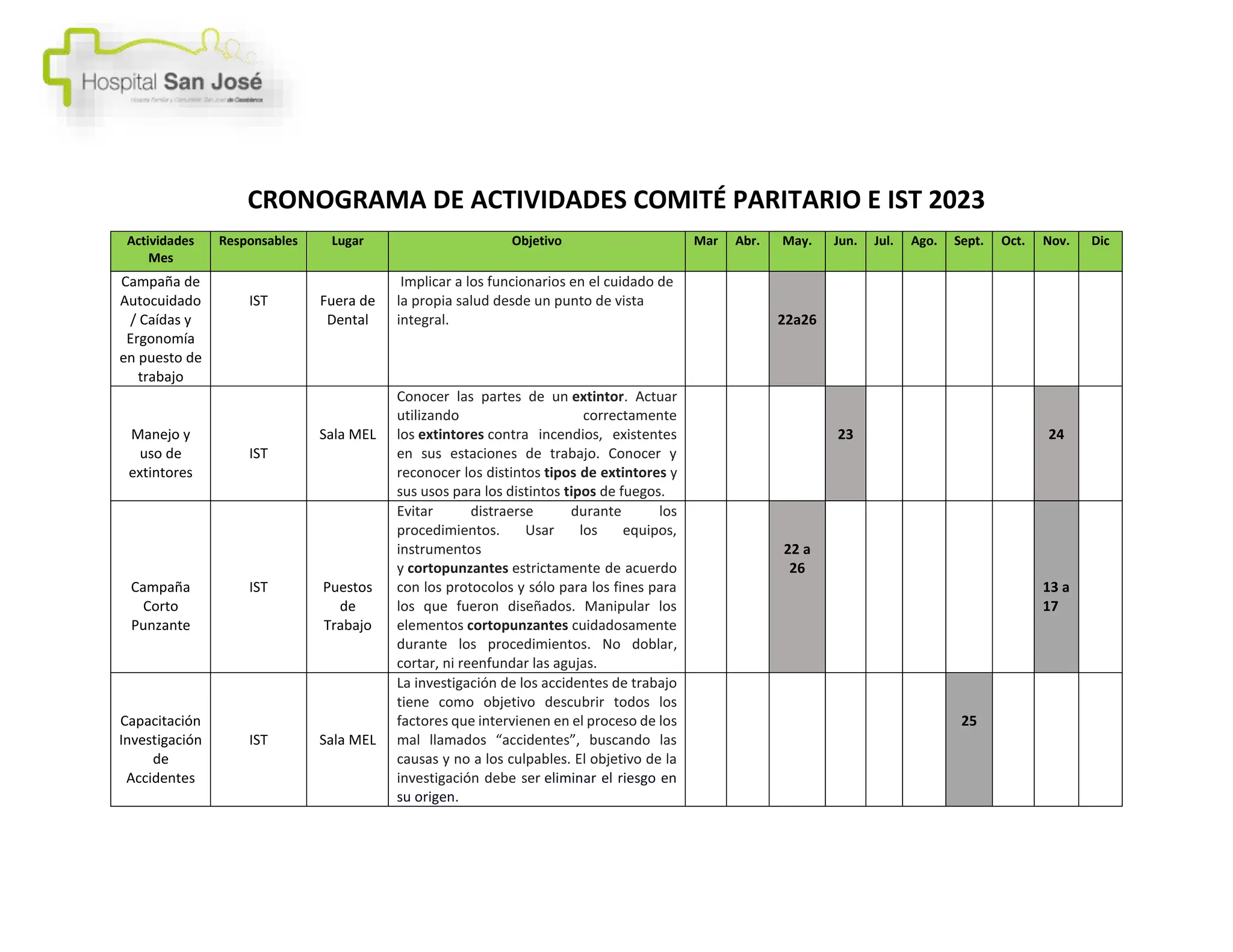 CRONOGRAMA DE ACTIVIDADES COMITÉ PARITARIO E IST.docx