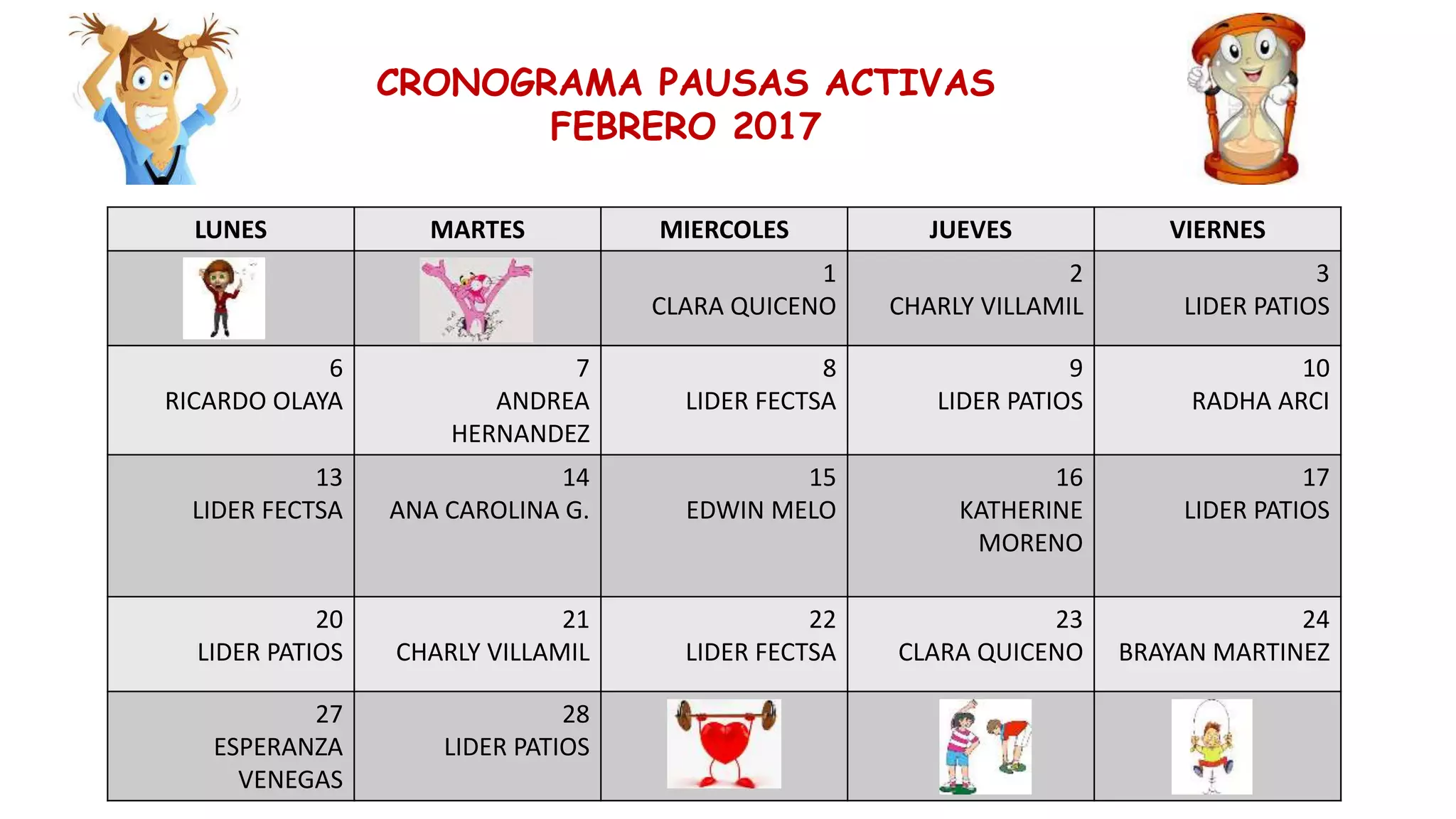 CRONOGRAMA PAUSAS ACTIVAS.pptx