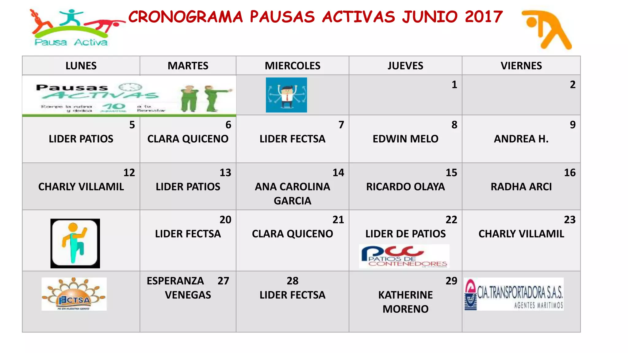 CRONOGRAMA PAUSAS ACTIVAS.pptx