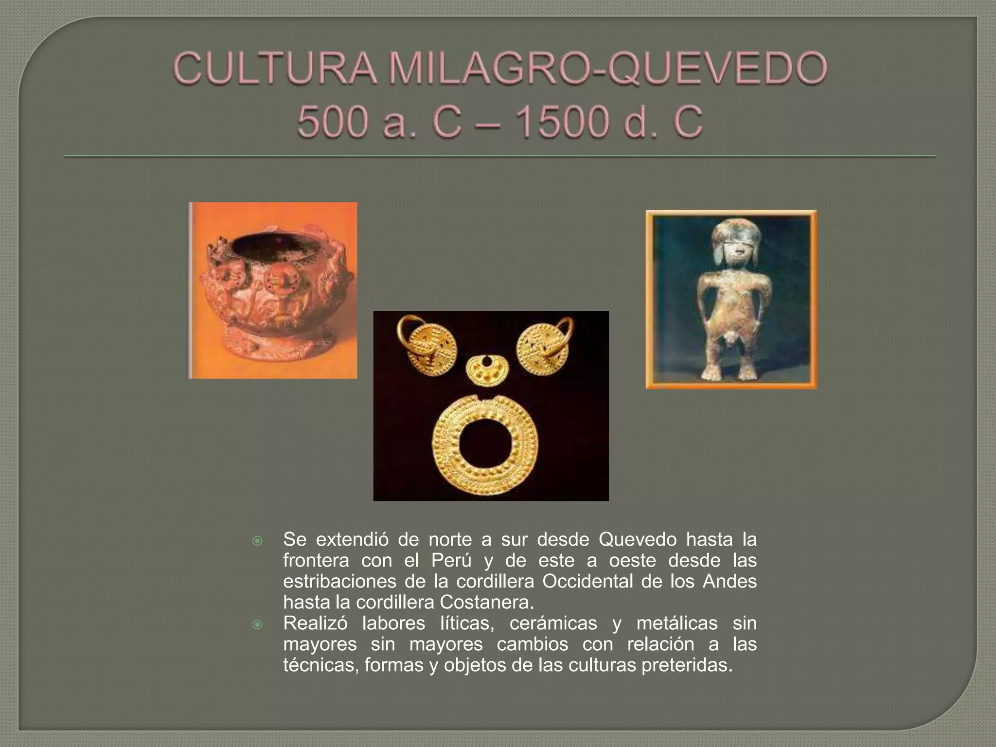 Cronología De Las Culturas Precolombinas Del Ecuador | PPTX