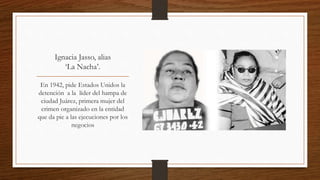 Cronología del narco | PPTX