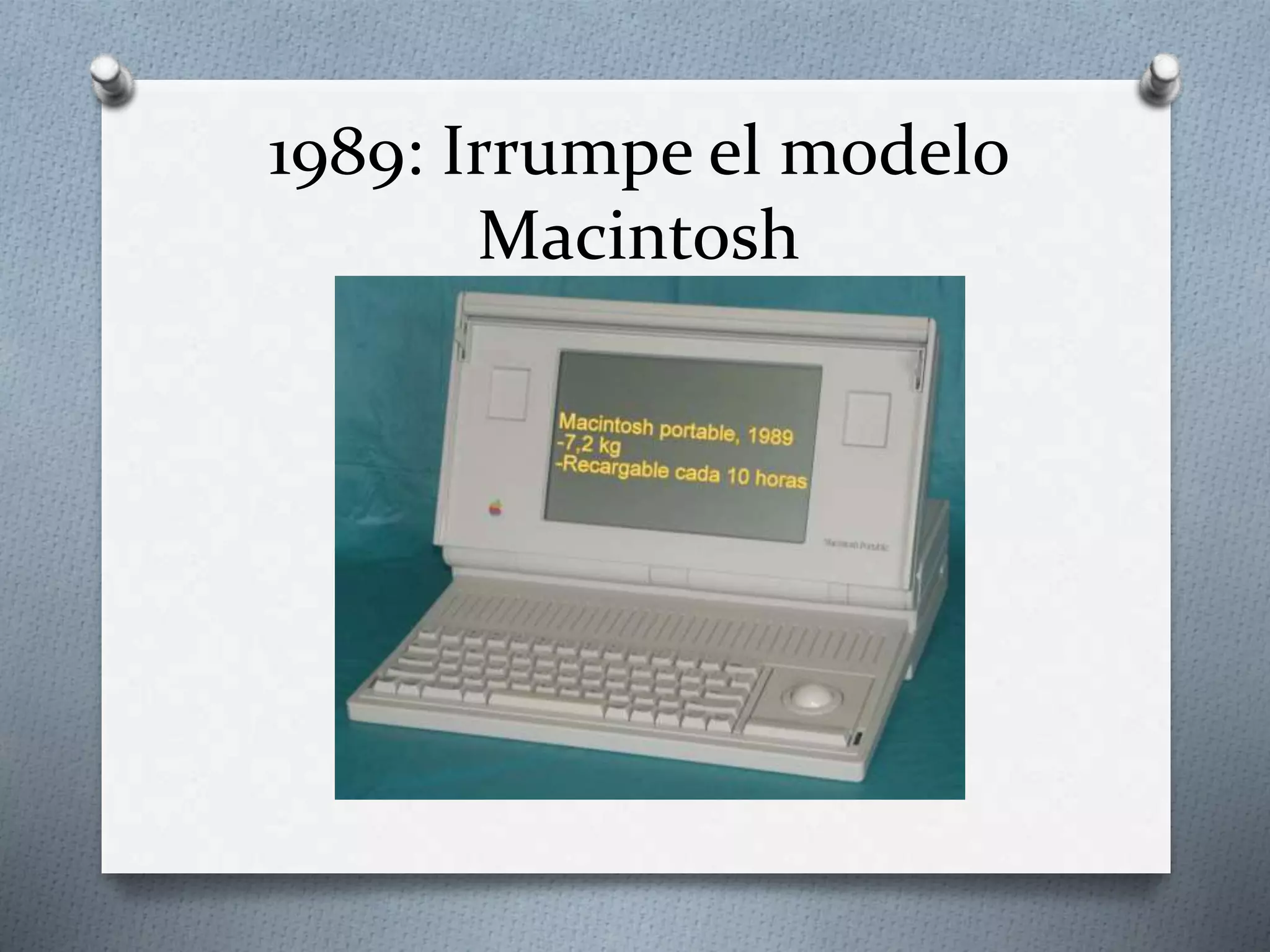 Cronología ilustrada de la evolución de la computadora | PPT