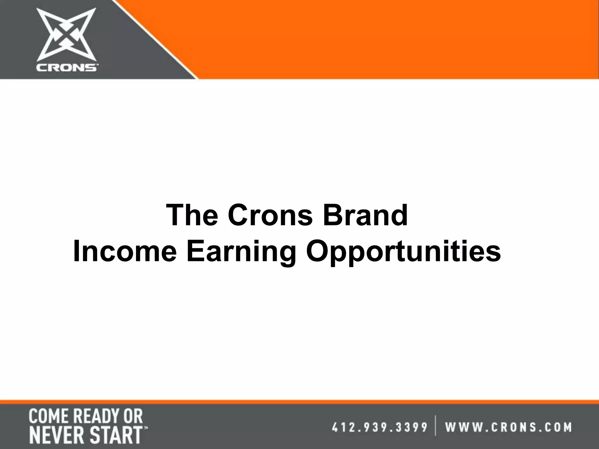 Crons Introduction | PPTX
