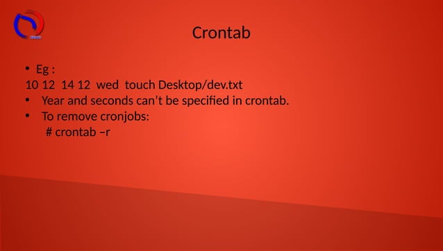 Crontab | PDF | Operating Systems | Computer Software and Applications