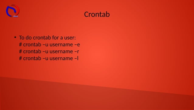 Crontab | PDF | Operating Systems | Computer Software and Applications