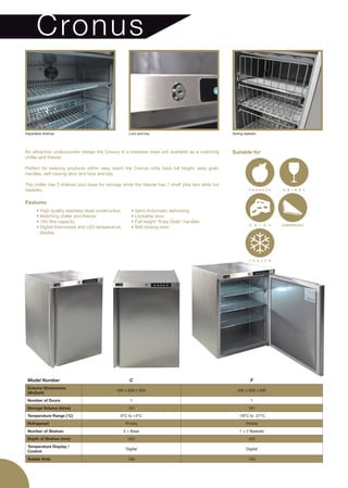 Cronus storagechillers | PDF