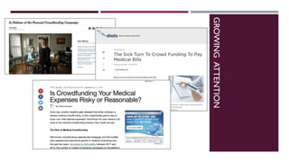 Valorie Crooks, Crowdfunding Medical Care: Identifying Ethical ...