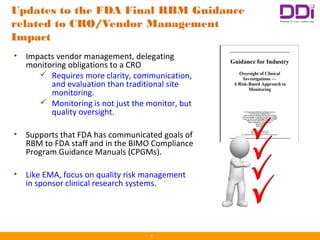 CRO and Vendor Oversight: Clinical | PPT
