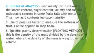 CROP-MATURITY-AND-MATURITY-INDEX.pptx .. | PPTX
